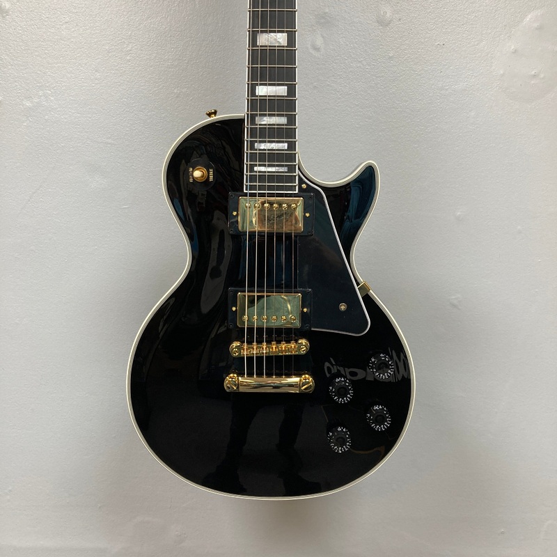 Epiphone IGC Les Paul Custom Ebony (Incl Hard Case) - Acoustic ...